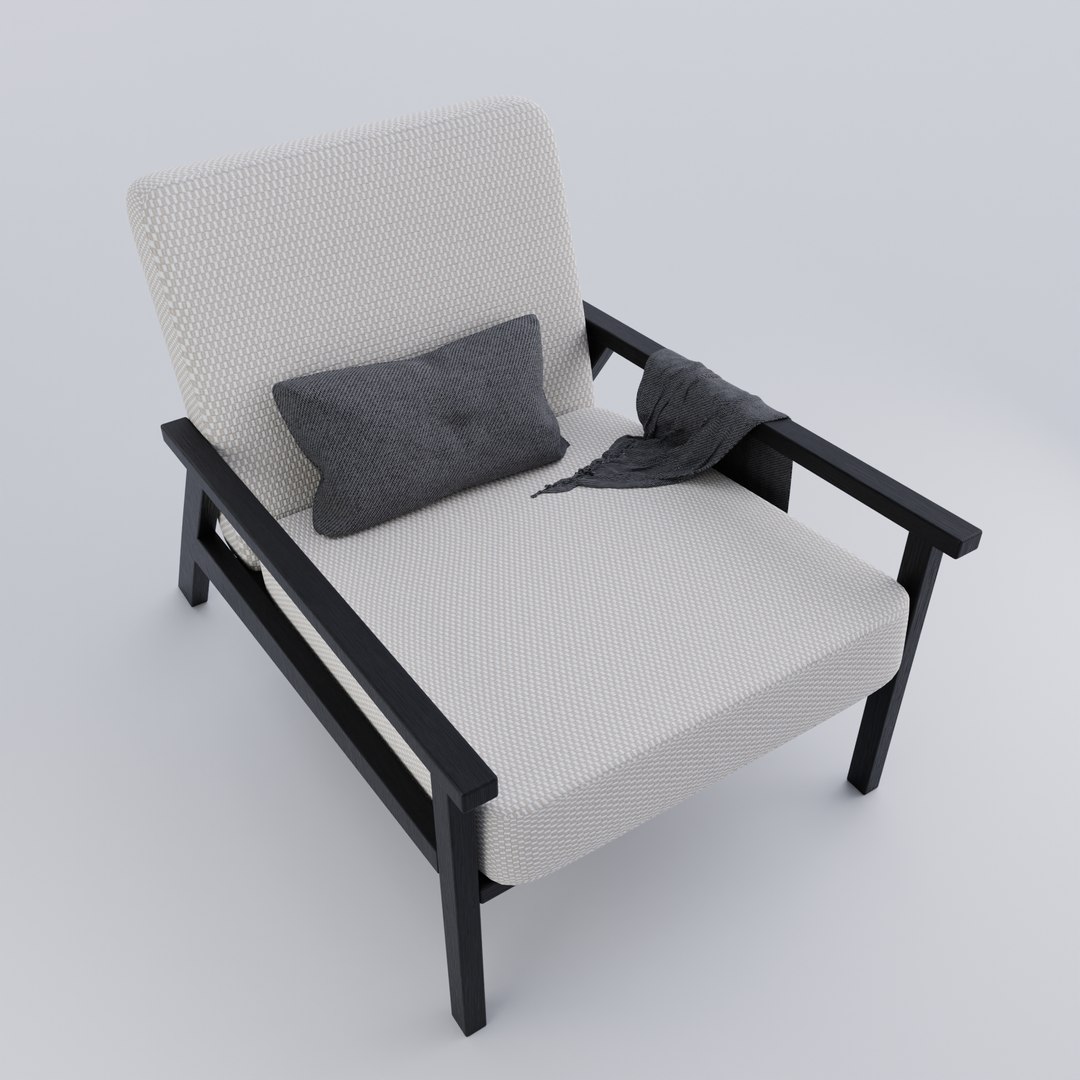 Arm Chair 01 3D Model - TurboSquid 2049286