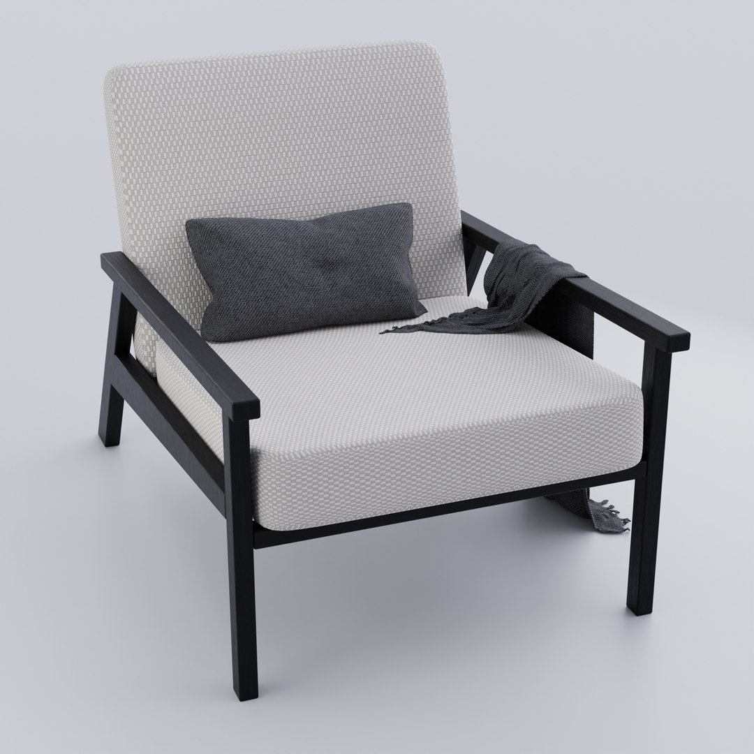 Arm Chair 01 3D Model - TurboSquid 2049286