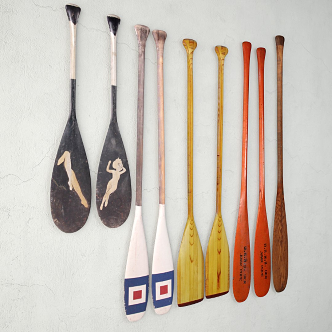 3D Canoe Paddles Model - TurboSquid 1215818