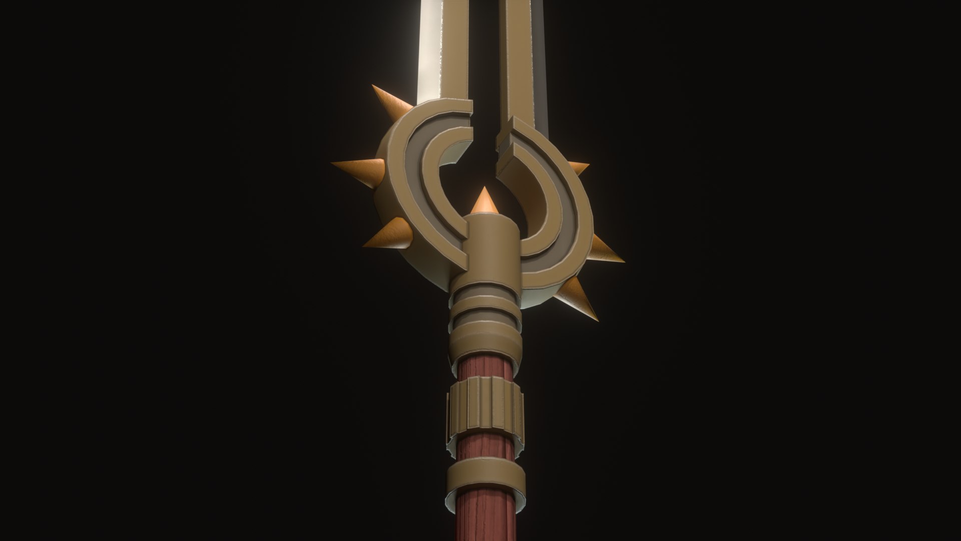 3D Stylized Spear Model - TurboSquid 2390237