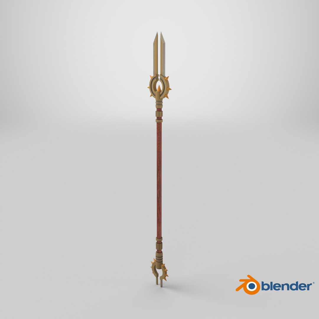 3D Stylized Spear Model - TurboSquid 2390237