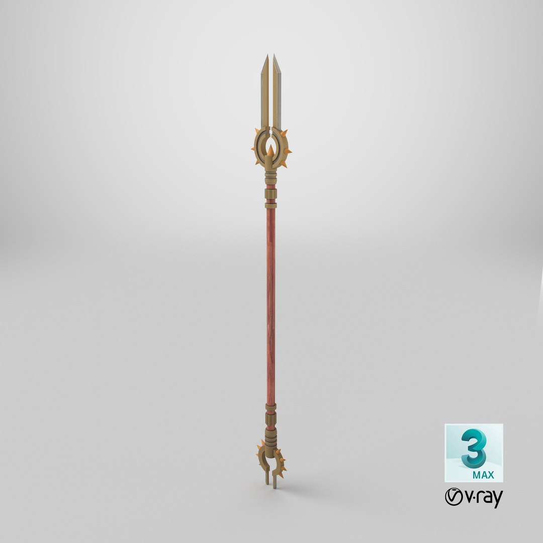 3D Stylized Spear Model - TurboSquid 2390237