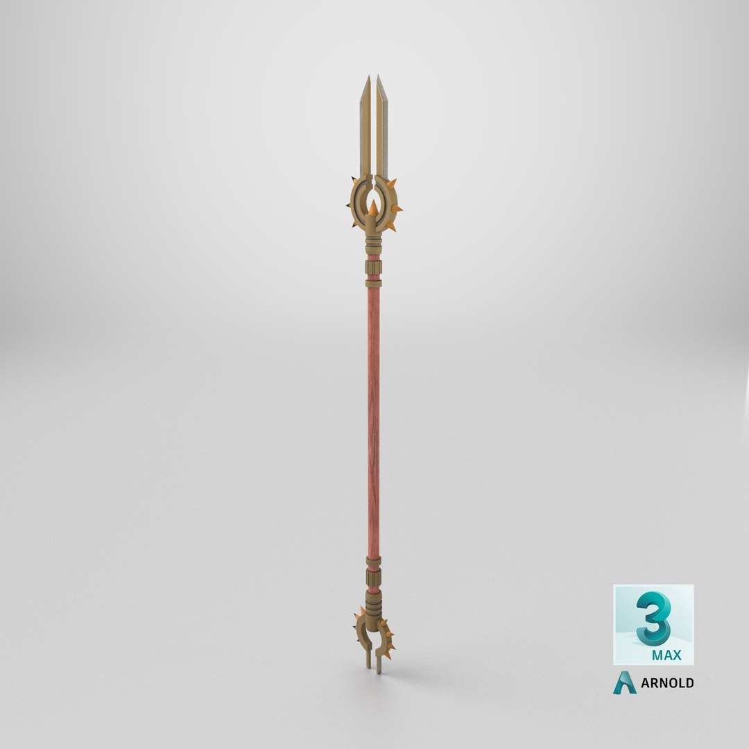 3D Stylized Spear Model - TurboSquid 2390237