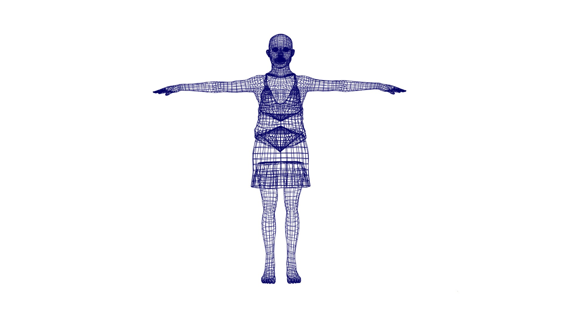 3D Woman Horror 4 Model - TurboSquid 1902368
