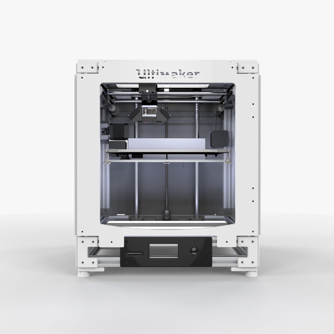 Ultimaker 3D Printers Aluminum Profile Model - TurboSquid 1960142