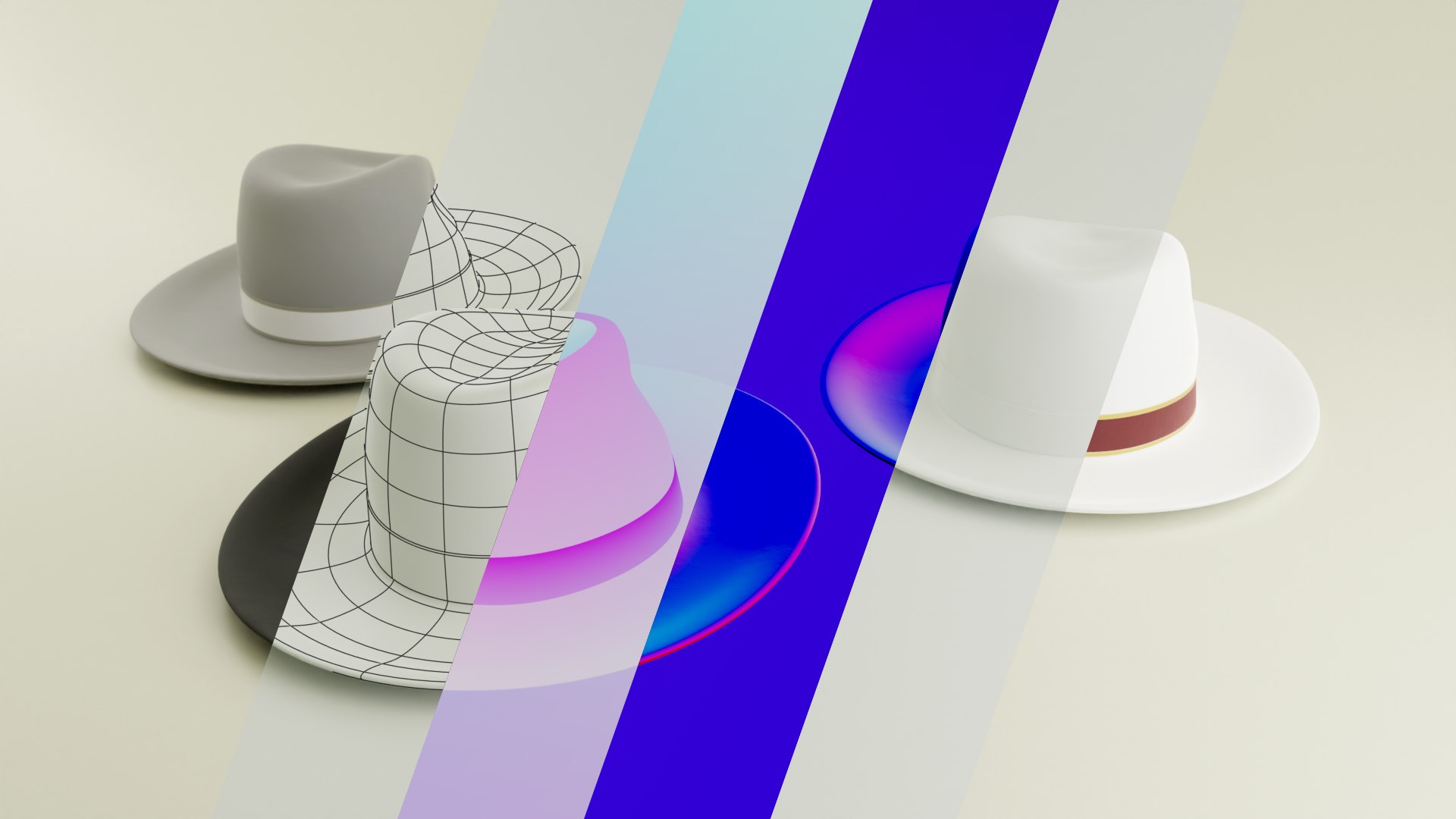 Low Poly Realistic Subdivision-Ready Fedora 3D Model 3D model ...