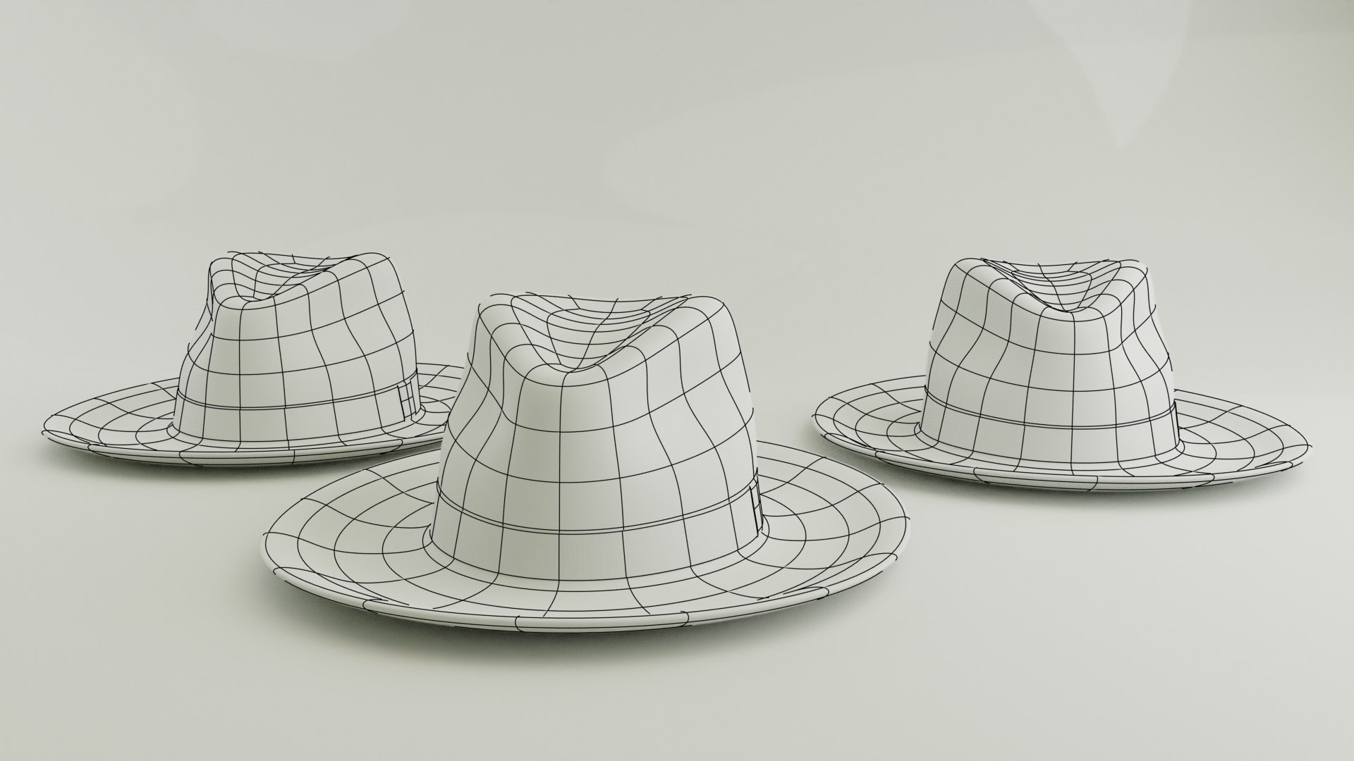 Low Poly Realistic Subdivision-Ready Fedora 3D Model 3D model ...