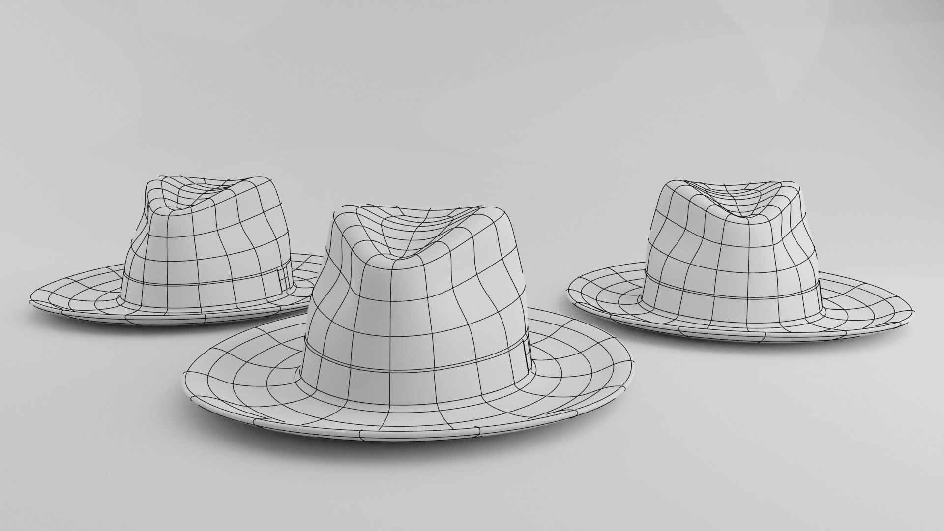 Low Poly Realistic Subdivision-Ready Fedora 3D Model 3D model ...