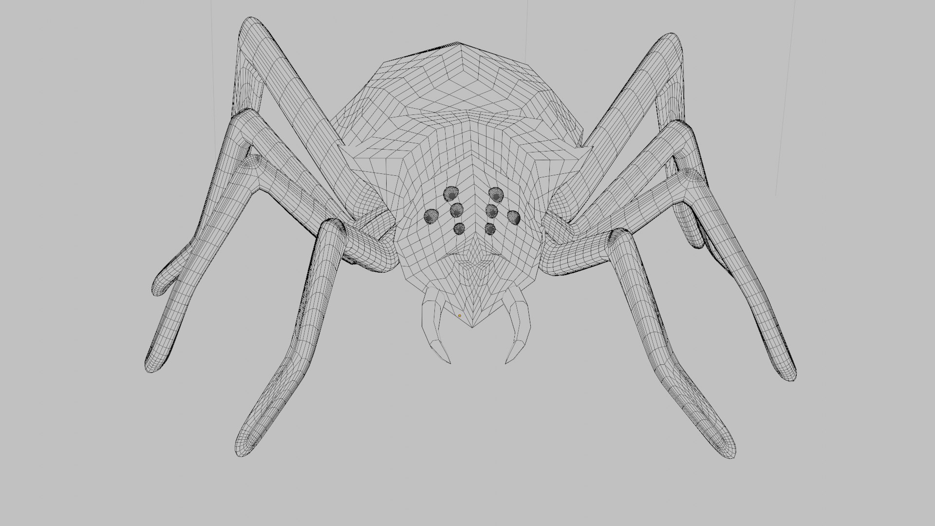 3D Modular Anime Style Spider Model - TurboSquid 2234672