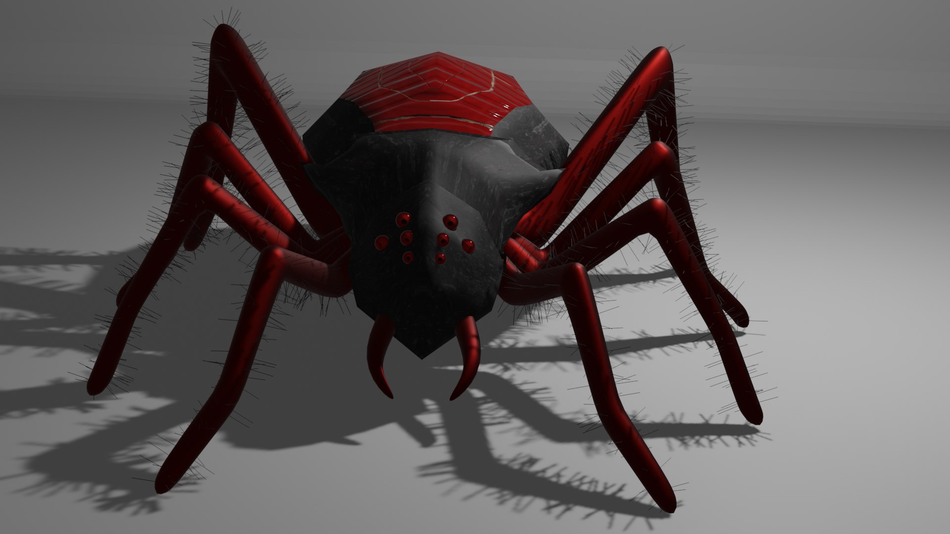 3D Modular Anime Style Spider Model - TurboSquid 2234672