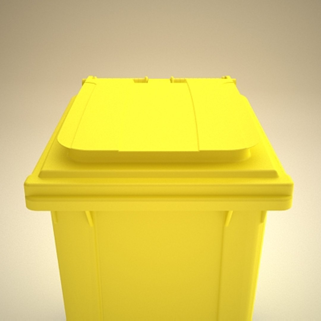 Garbage Container 3d Model