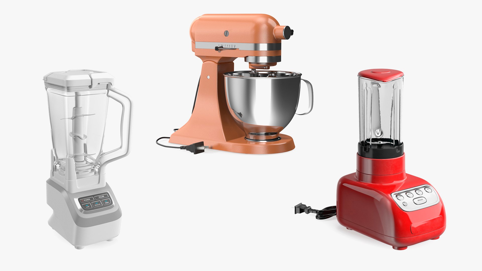 Blender Mixers Collection 3D - TurboSquid 2231587