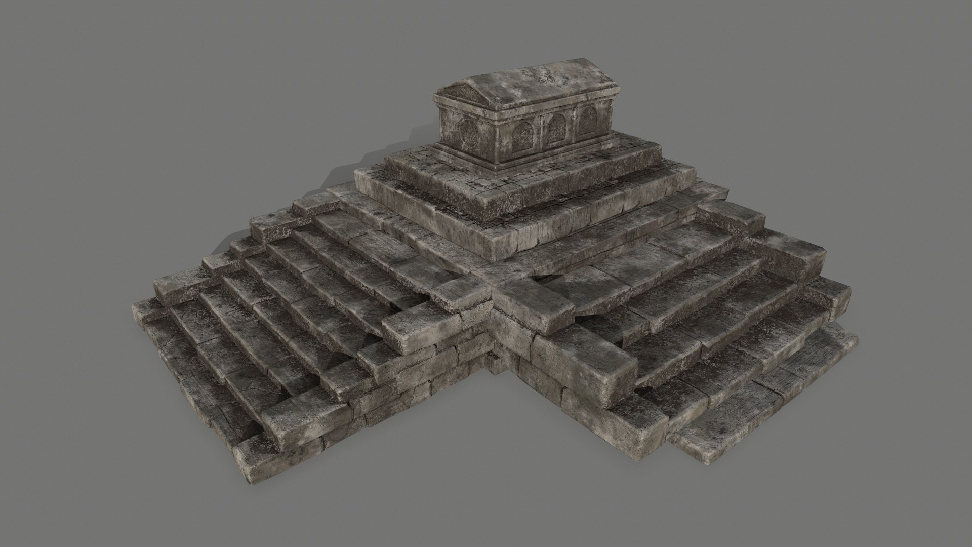 3D archway column pillar - TurboSquid 1359325