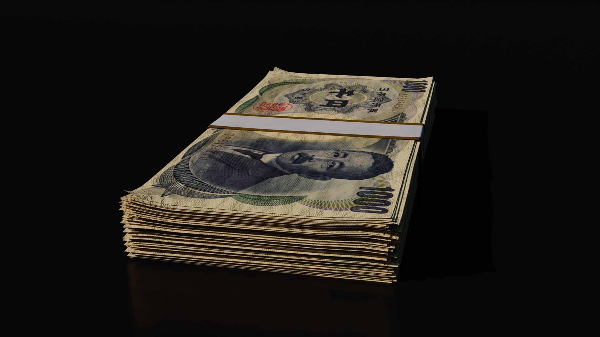 3D Money Stack - Modelled - TurboSquid 1694934