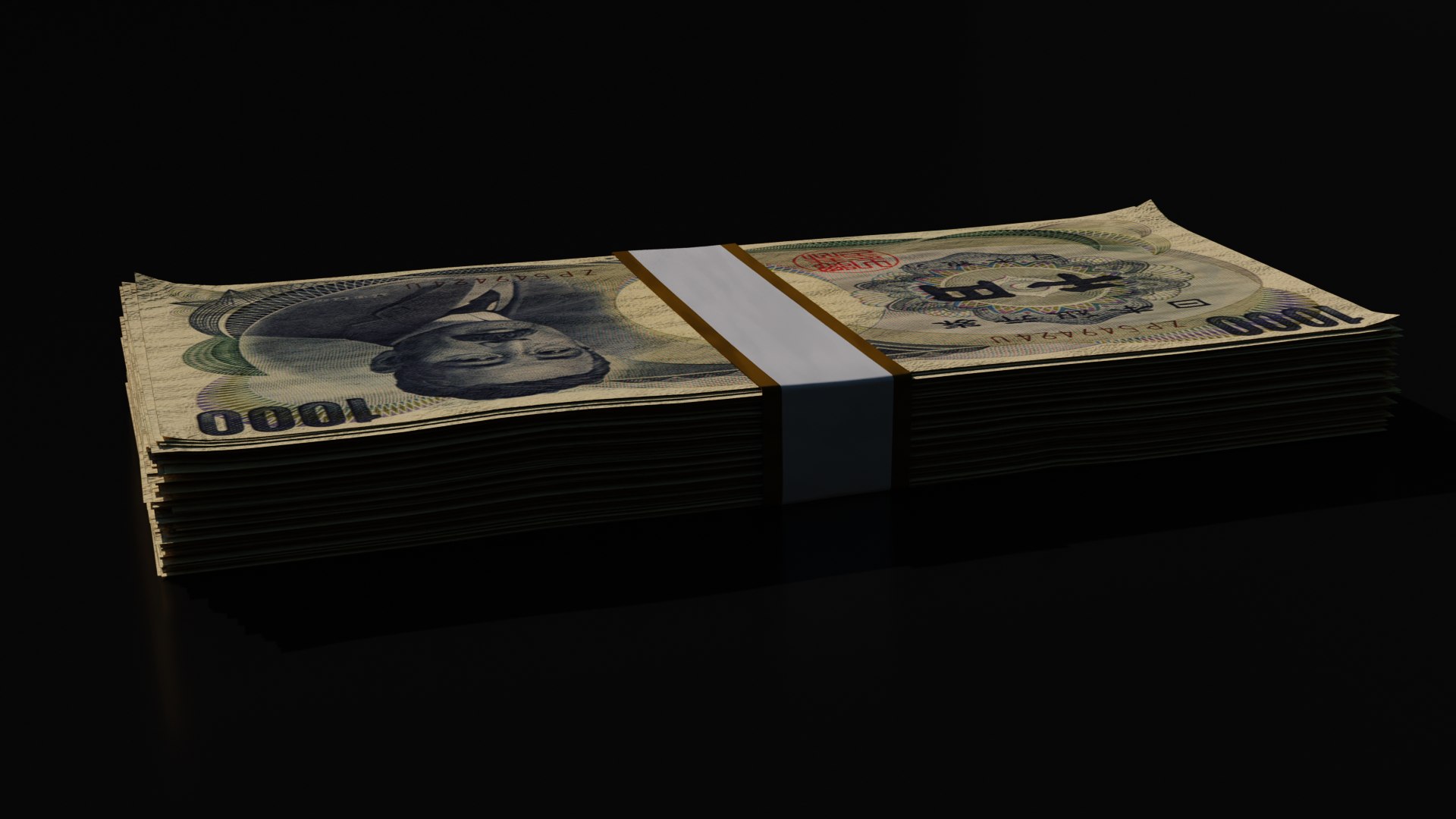 3D Money Stack - Modelled - TurboSquid 1694934