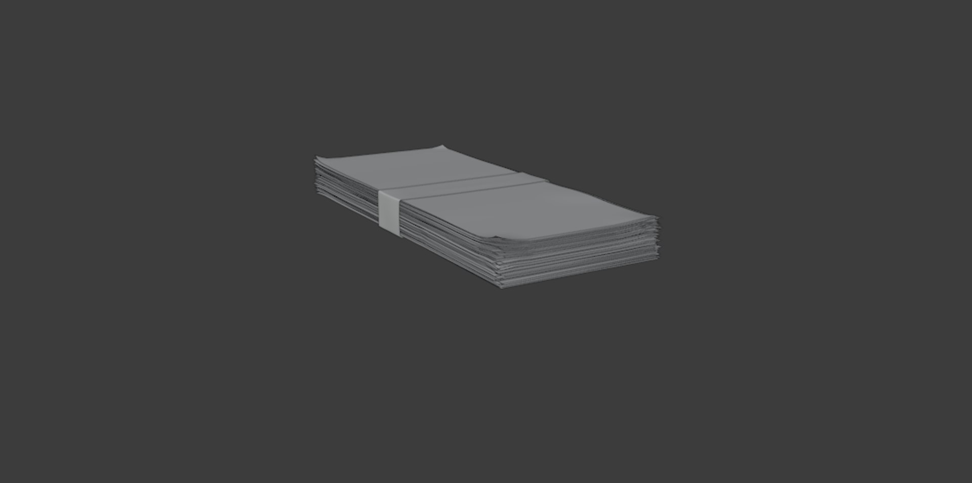 3D Money Stack - Modelled - TurboSquid 1694934