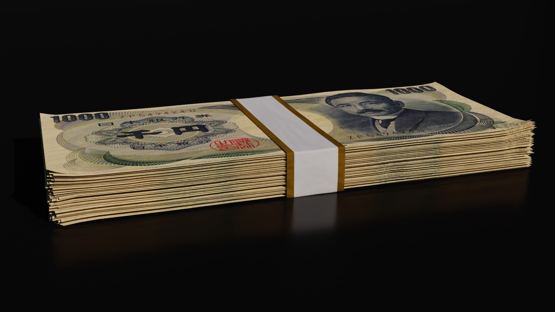 3D Money Stack - Modelled - TurboSquid 1694934