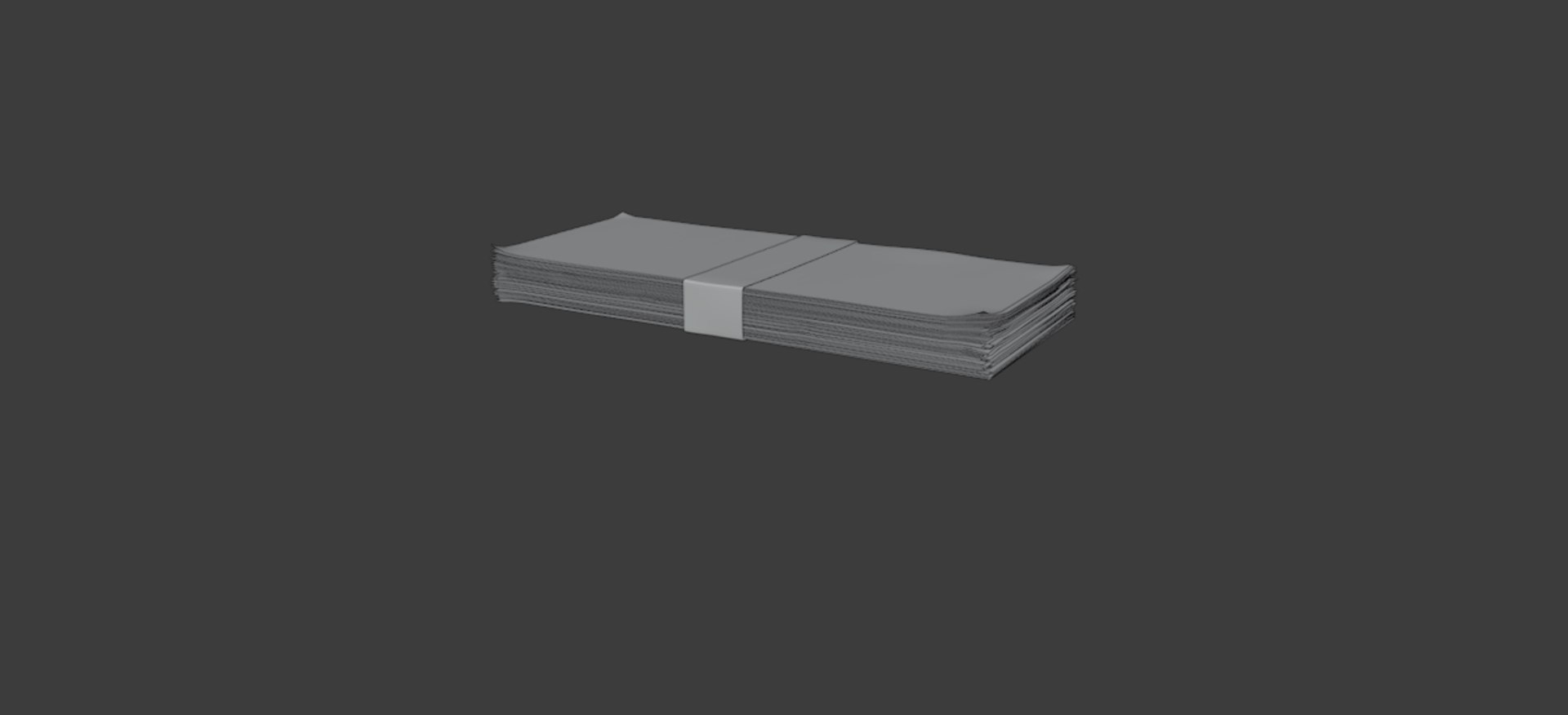 3D Money Stack - Modelled - TurboSquid 1694934