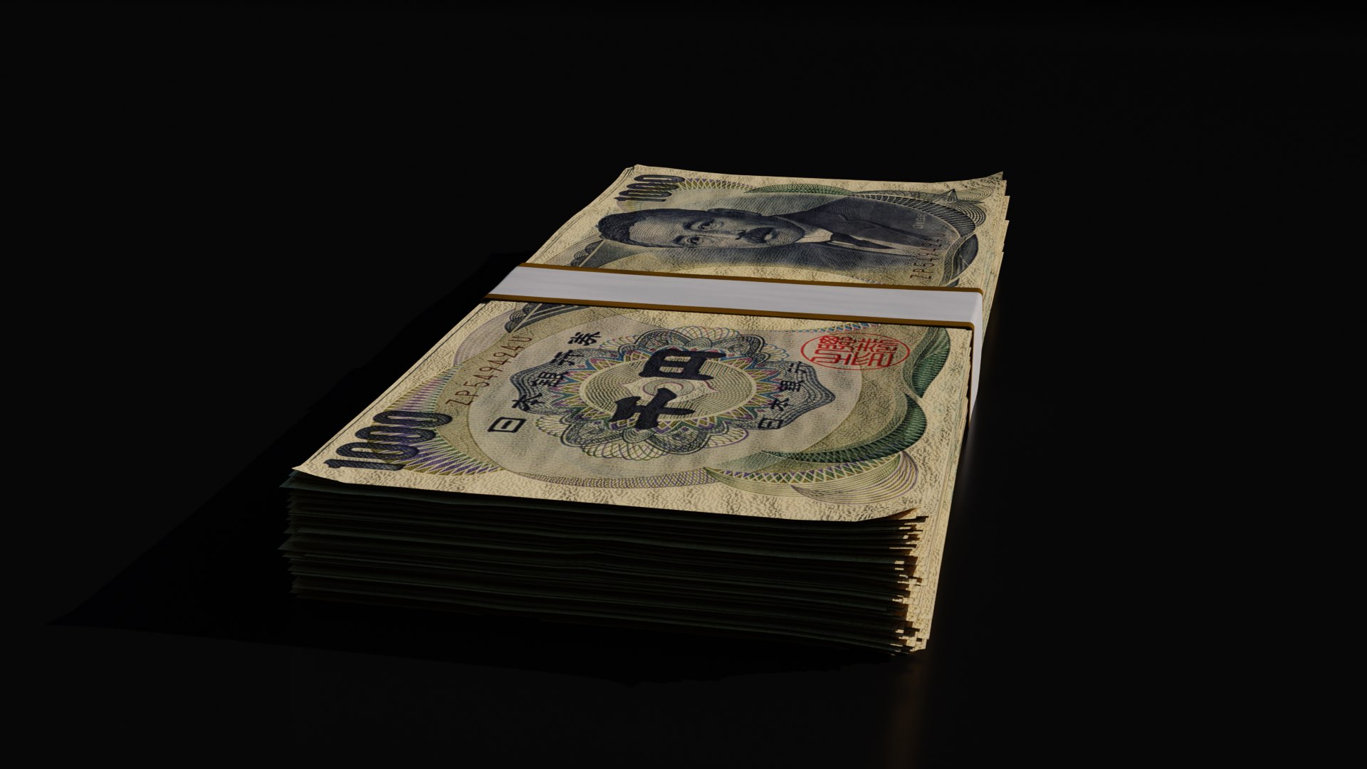 3D Money Stack - Modelled - TurboSquid 1694934
