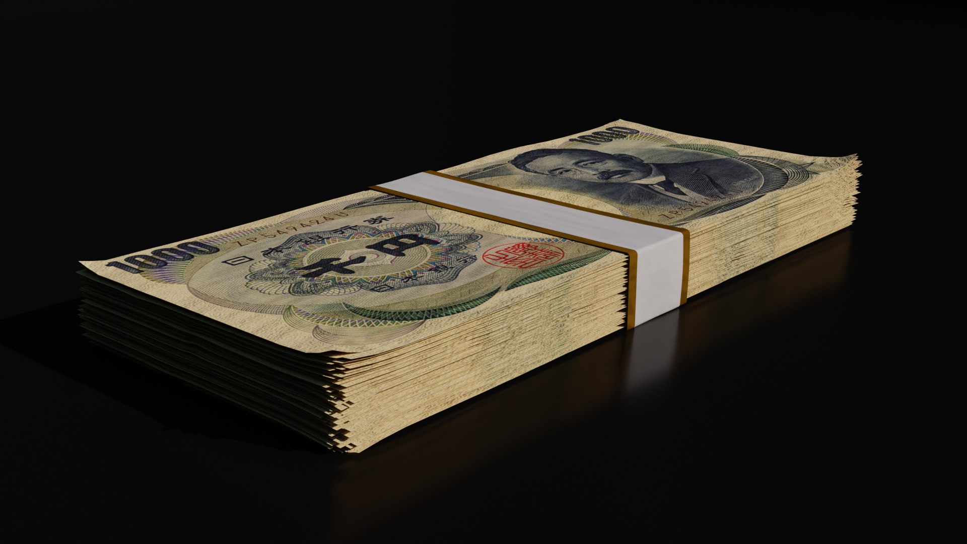 3D Money Stack - Modelled - TurboSquid 1694934