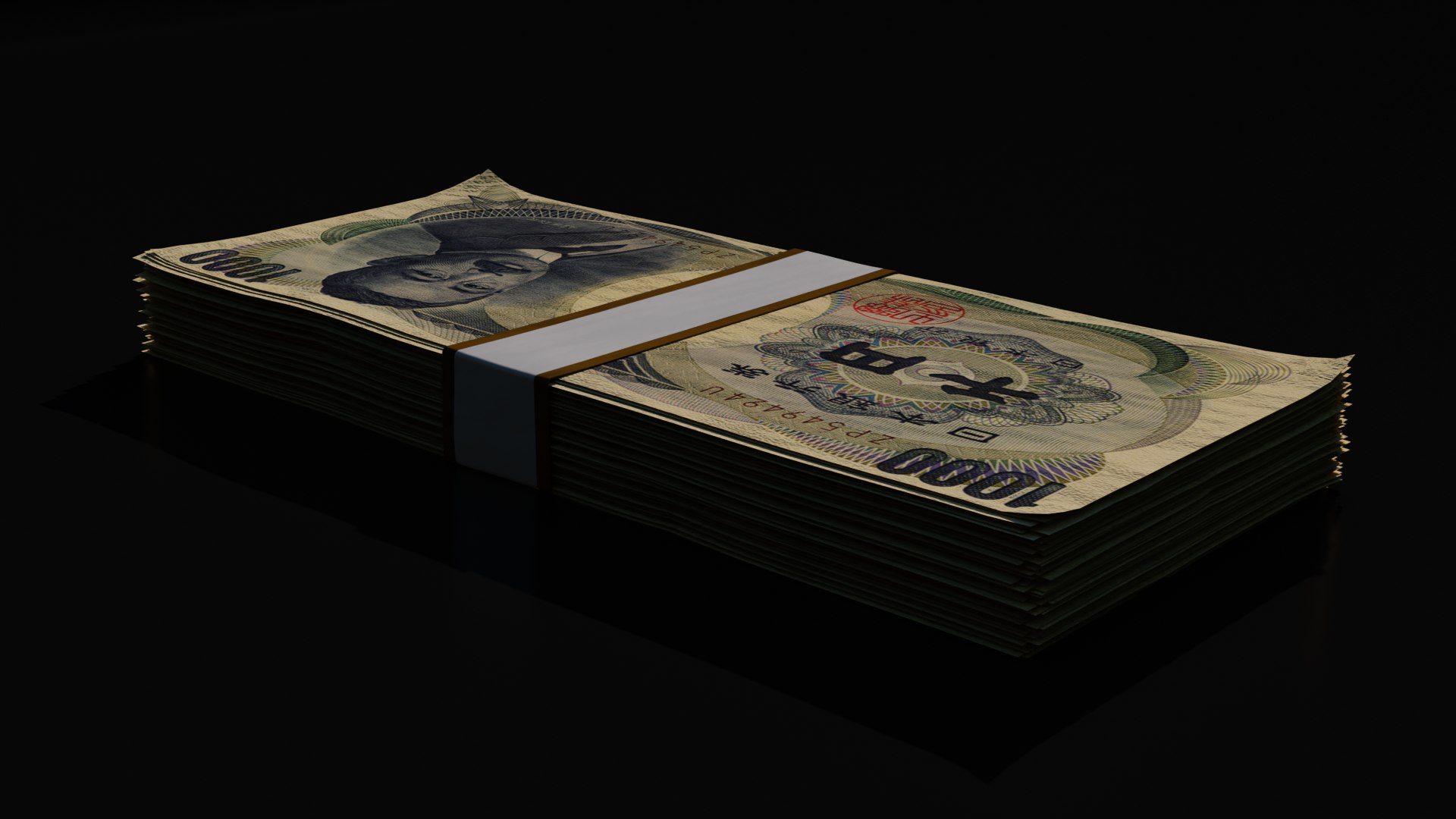3D Money Stack - Modelled - TurboSquid 1694934