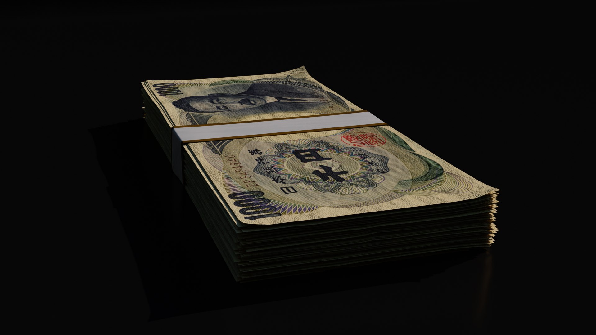 3D Money Stack - Modelled - TurboSquid 1694934