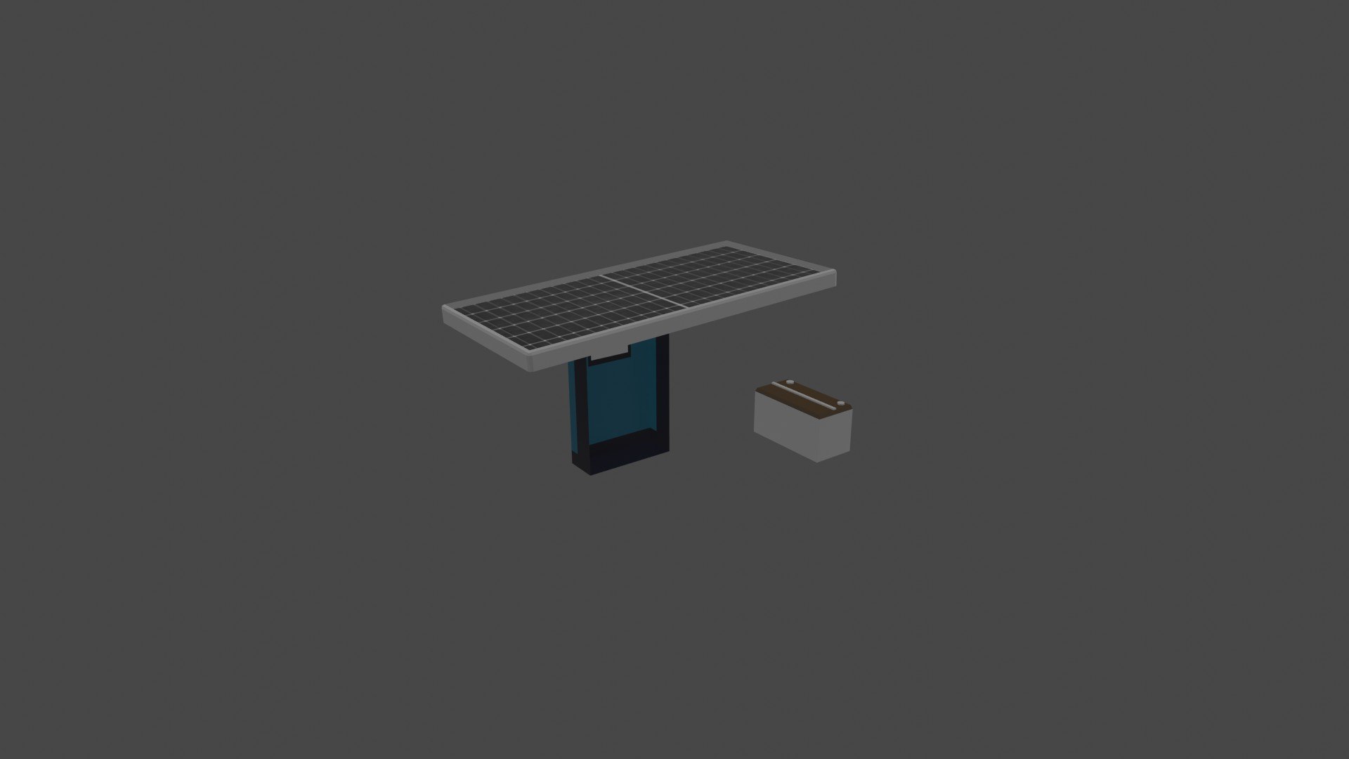 3D Low Poly Solar Power Components Model - TurboSquid 2124721