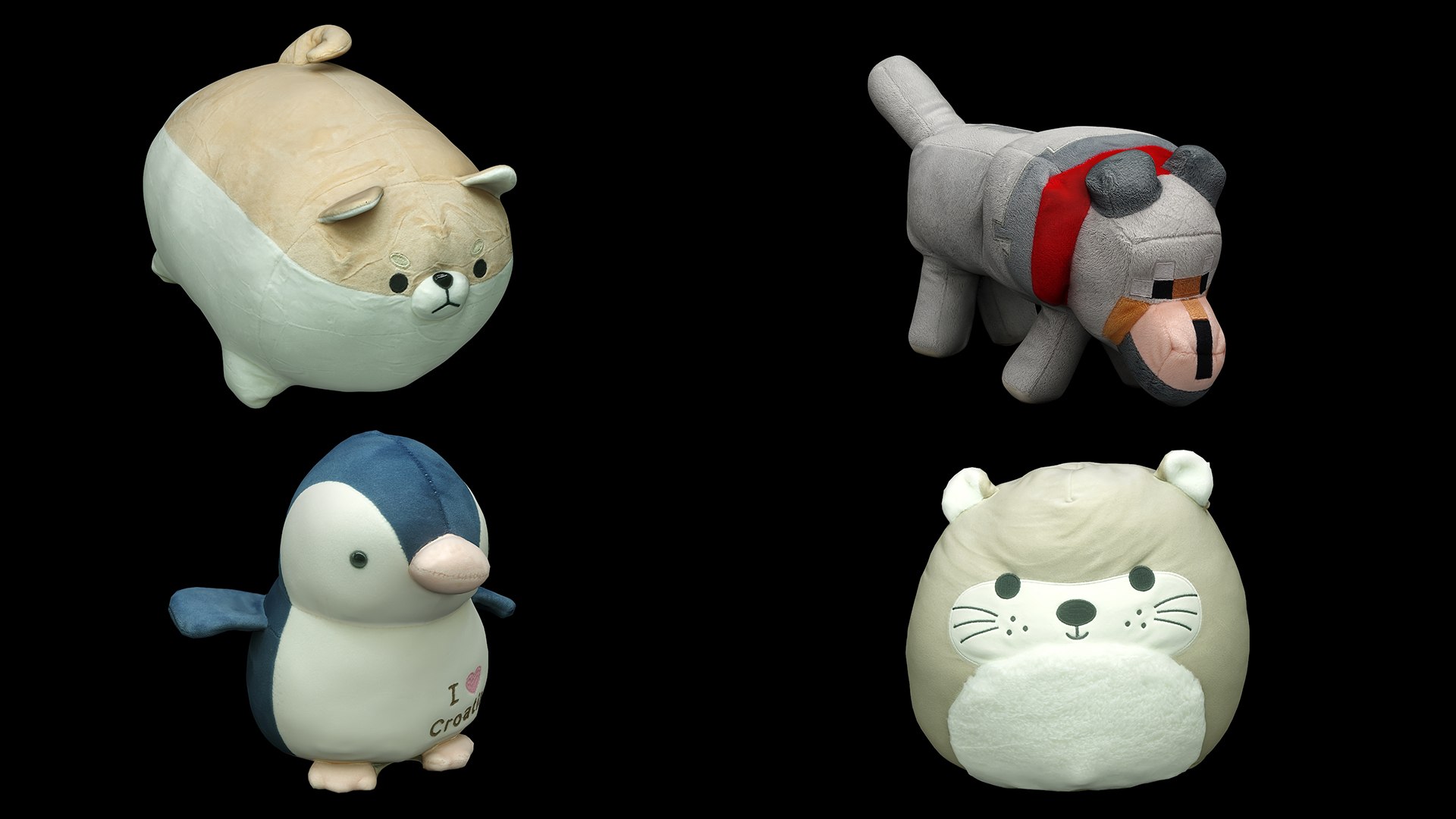 Plush Collection 09 3D Model - TurboSquid 2106588