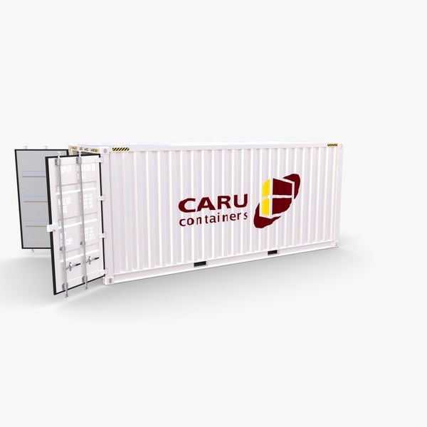 3D 20ft Shipping Container Caru v1 - TurboSquid 1835178