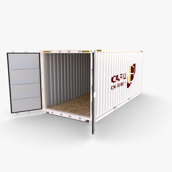 3D 20ft Shipping Container Caru v1 - TurboSquid 1835178