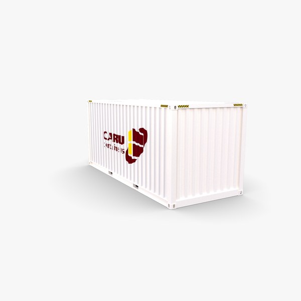 3D 20ft Shipping Container Caru v1 - TurboSquid 1835178
