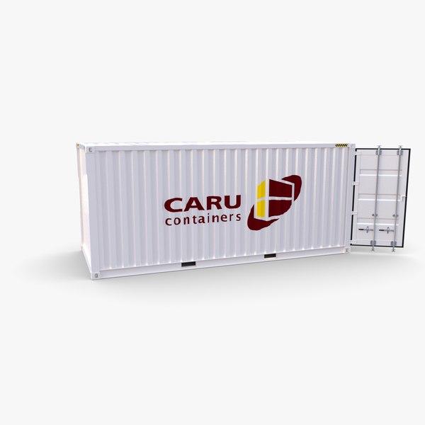 3D 20ft Shipping Container Caru v1 - TurboSquid 1835178