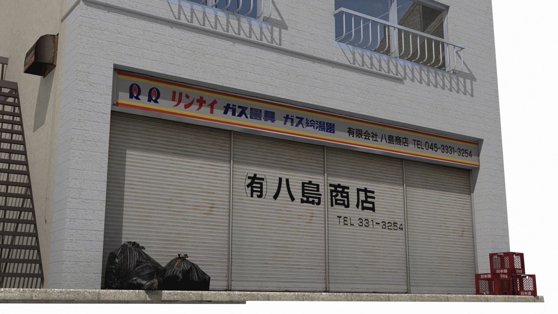 Japanese Buildings Collection 3D Model - TurboSquid 1829461