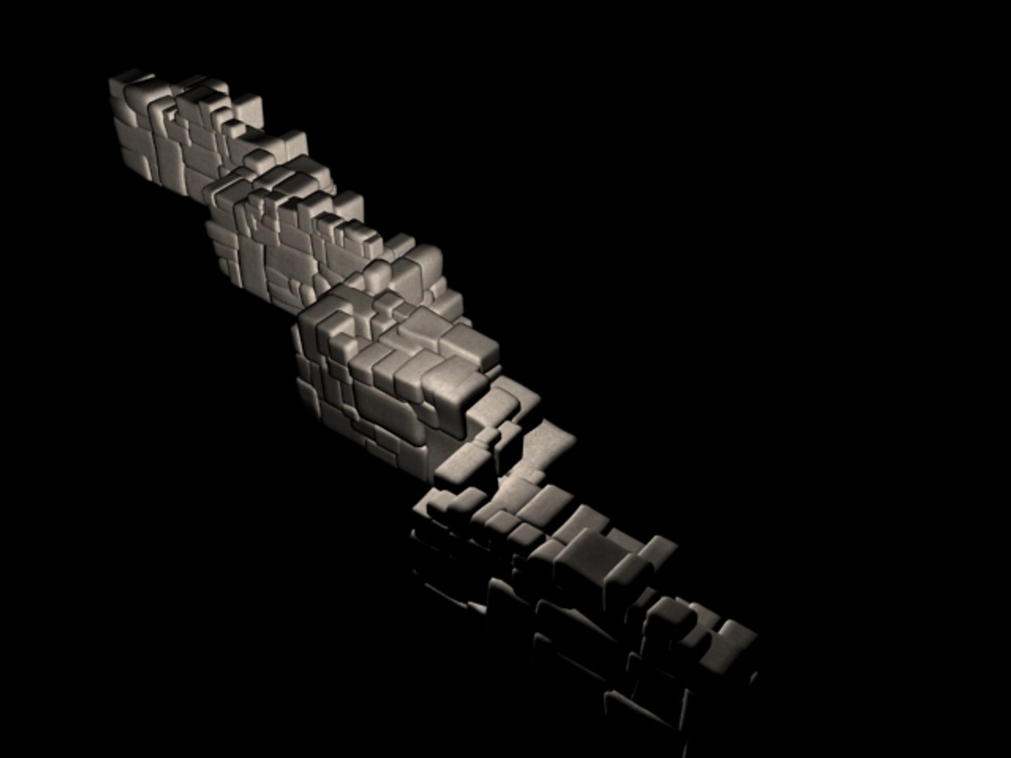 Inca Wall Peru 3d Model