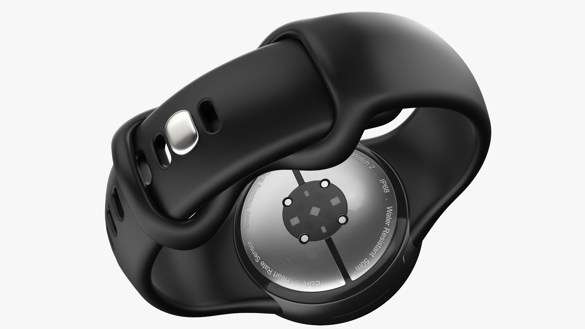 3D Google Pixel Watch 2 Matte Black - TurboSquid 2136670