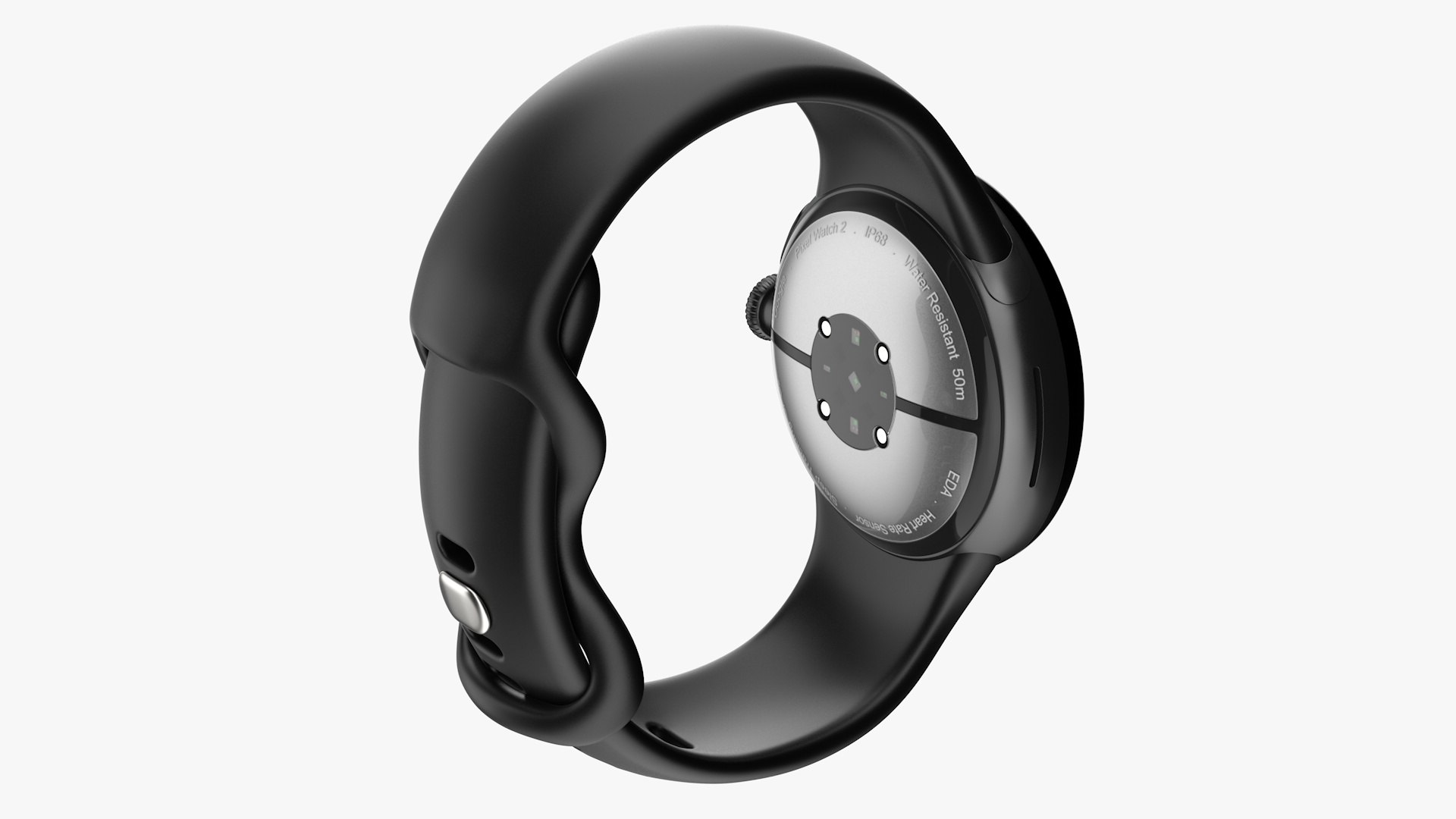 3D Google Pixel Watch 2 Matte Black - TurboSquid 2136670