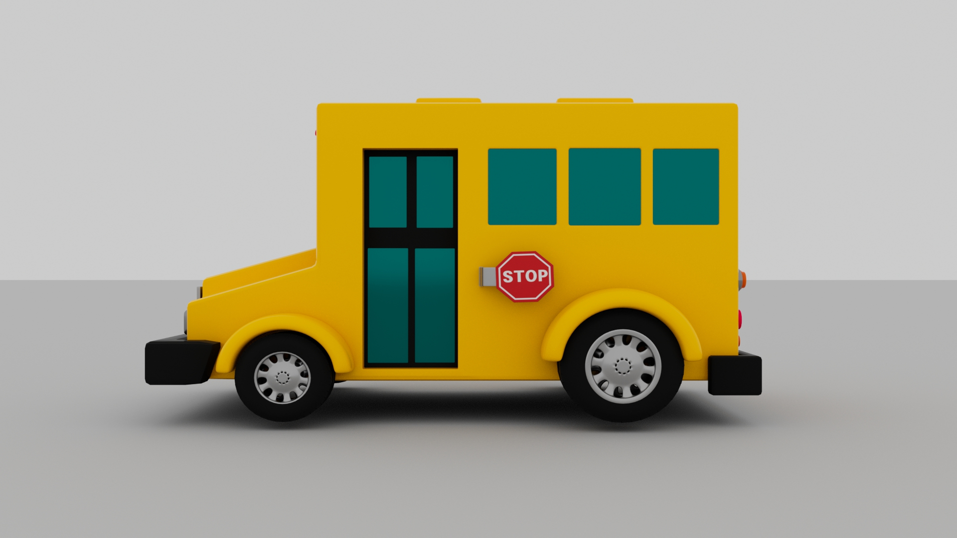 3D Toy Car SchoolBus - TurboSquid 2014671
