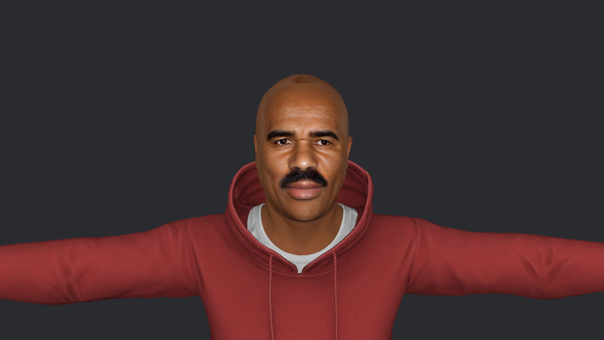 3D Steve Harvey Hyper Realistic Full Body Fully Rigged 3D Character ...