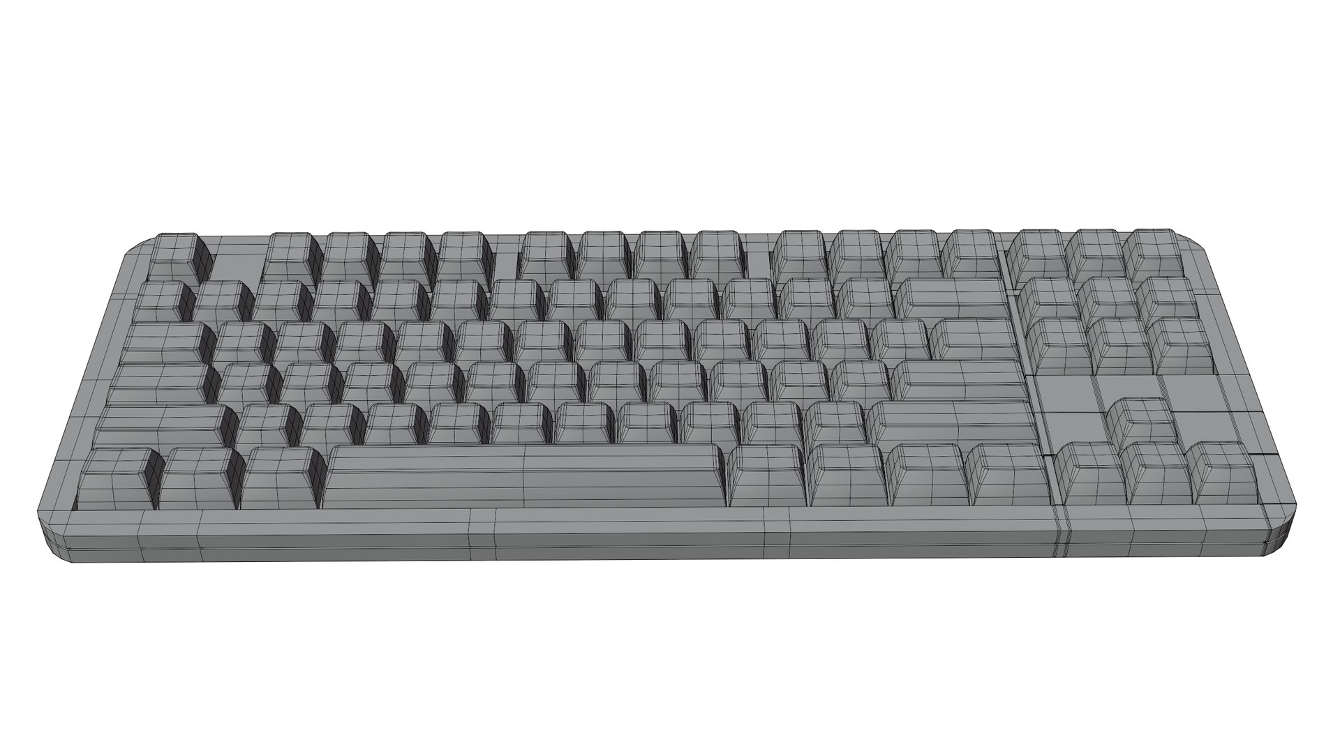 3D Model Computer KeyBoard 87A M - TurboSquid 2460956