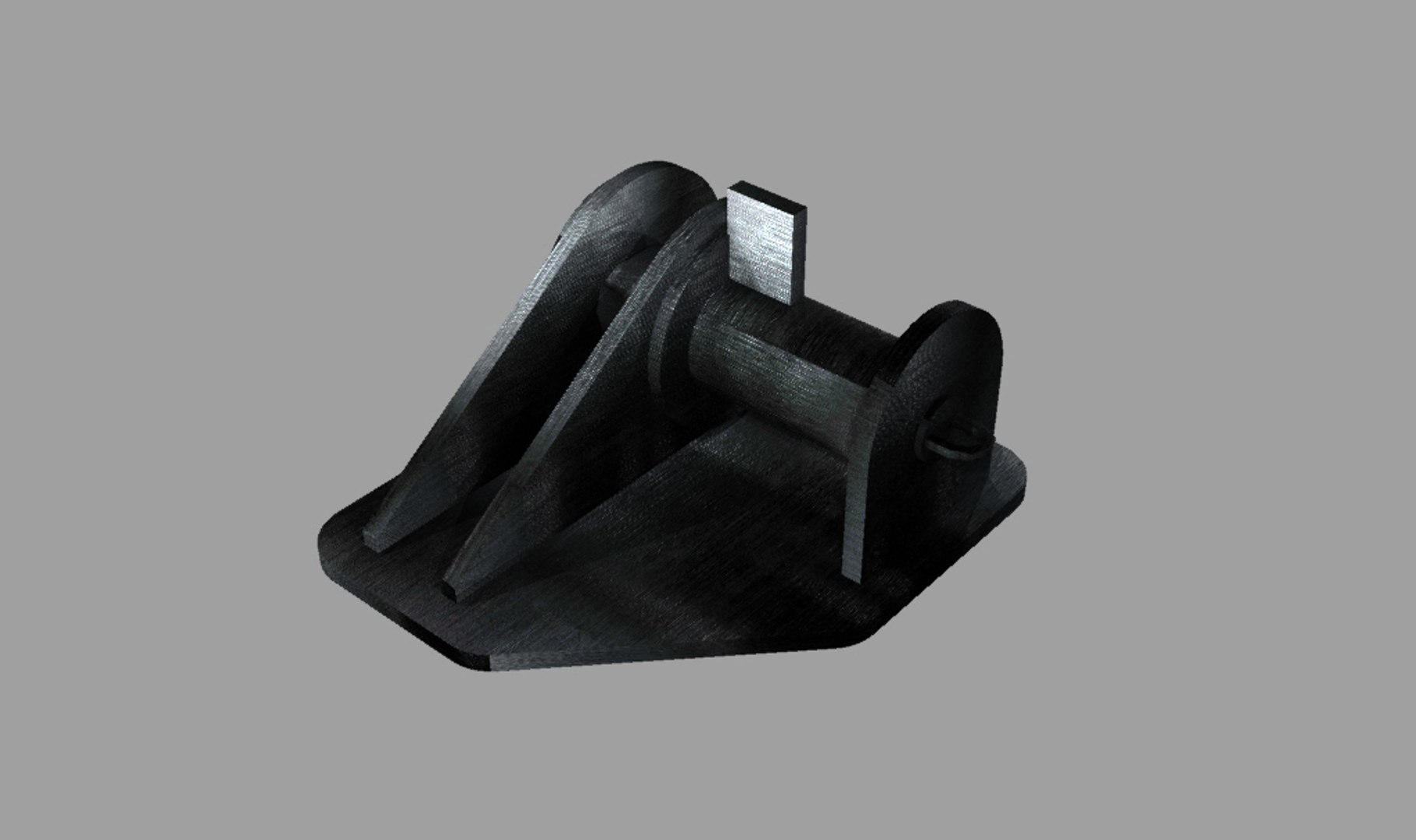 3d Ship Smit Bracket Model