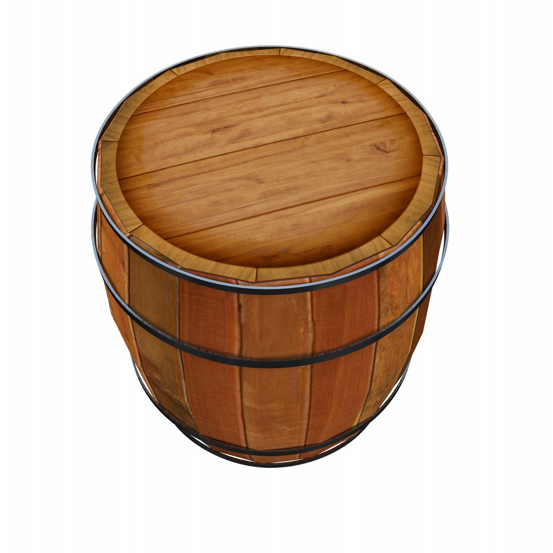 Barrel Asset 3D Model - TurboSquid 1374600