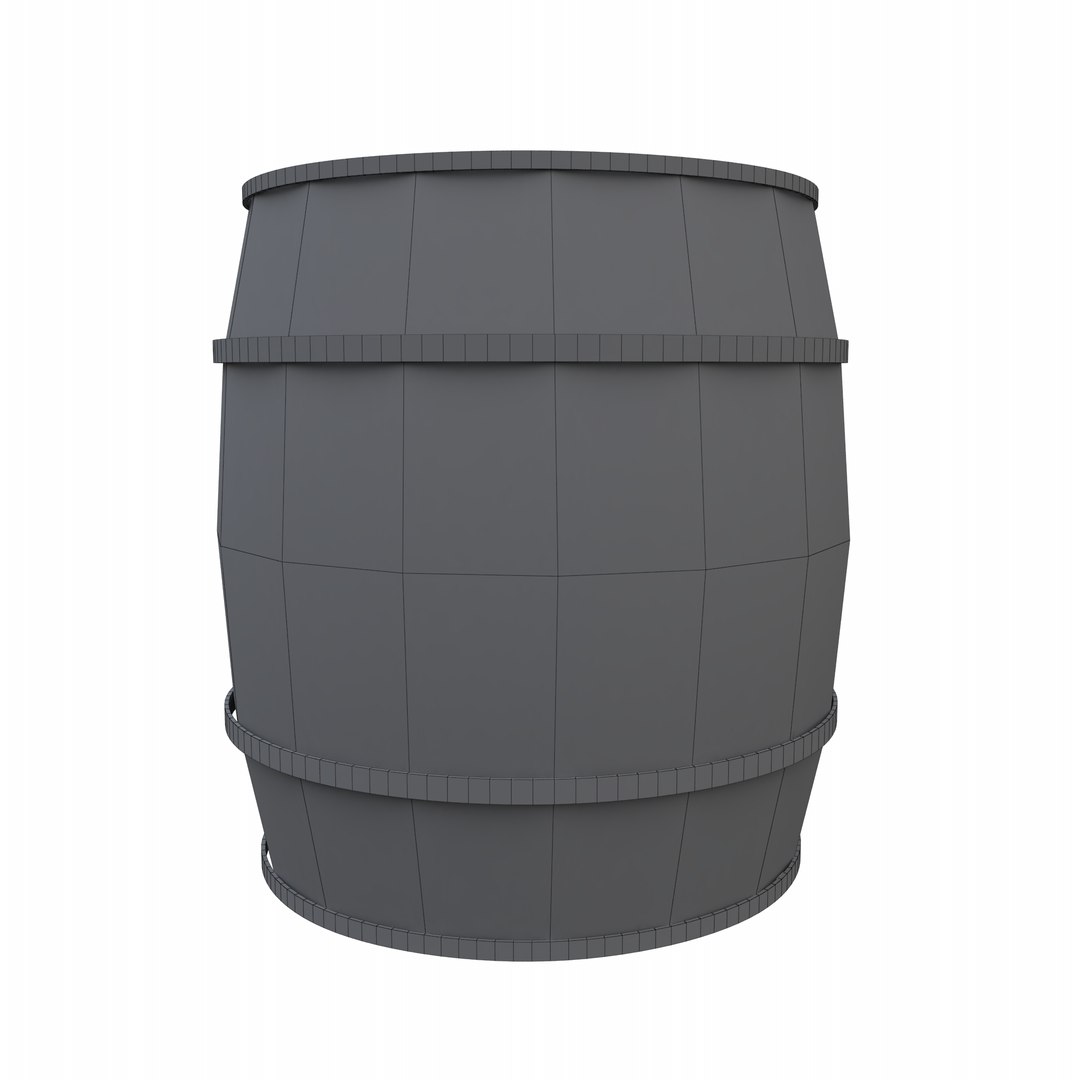 Barrel Asset 3D Model - TurboSquid 1374600