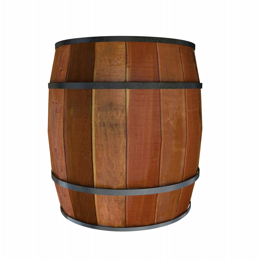 Barrel Asset 3D Model - TurboSquid 1374600