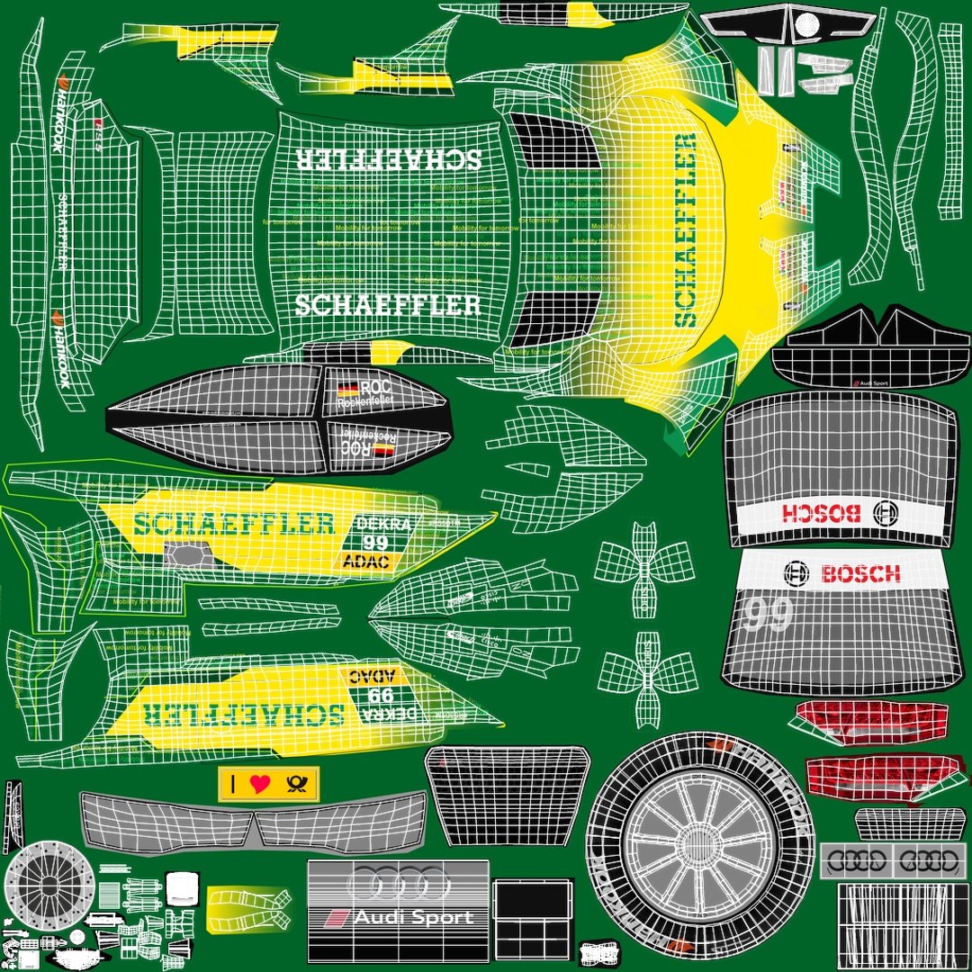 Audi Sport Team Abt 3D - TurboSquid 1223874
