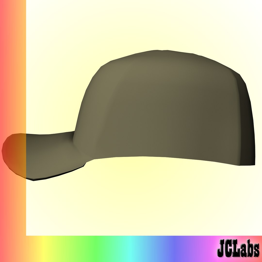 3d model cap