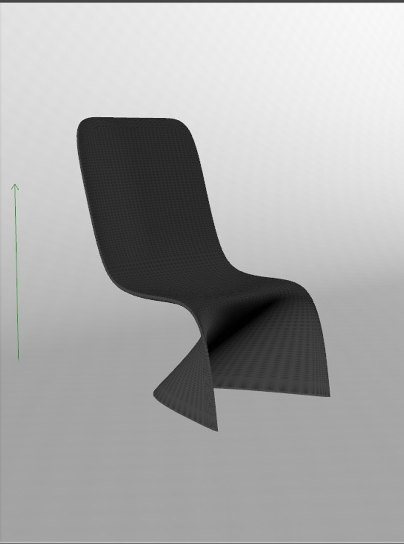 3d Simple Modern Chair Model