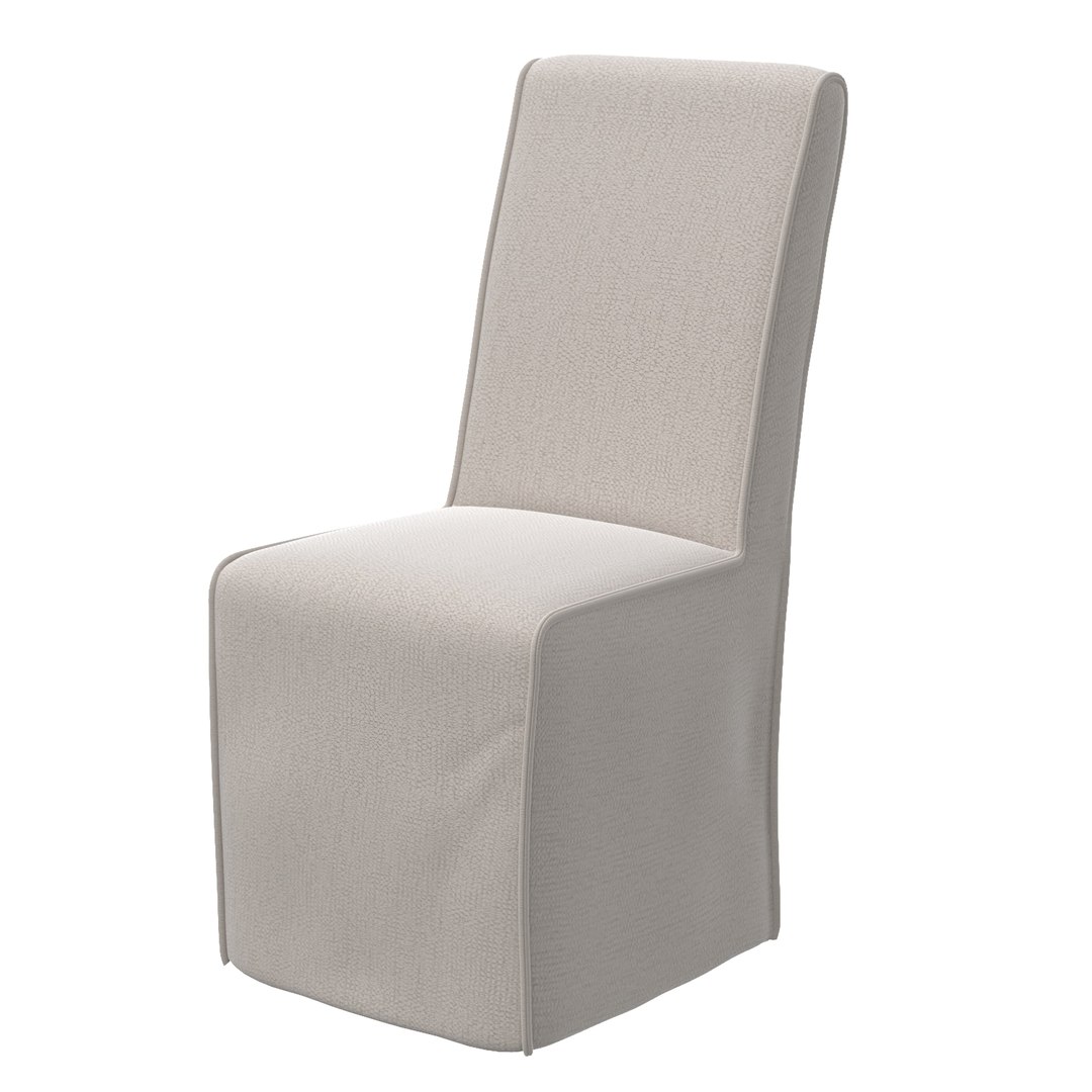 3D Jordan Seal Upholstered Dining Chair Model - TurboSquid 2084508