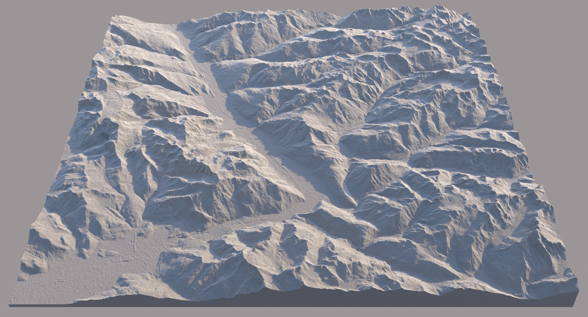 3d Alps Landscape Terrain