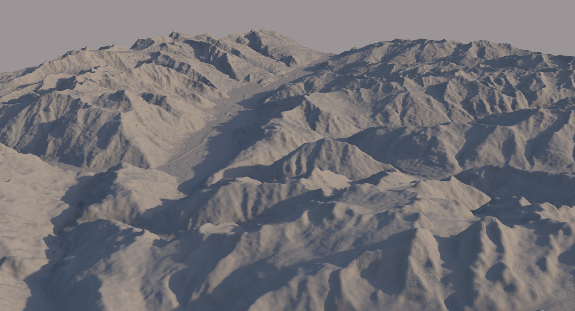 3d Alps Landscape Terrain