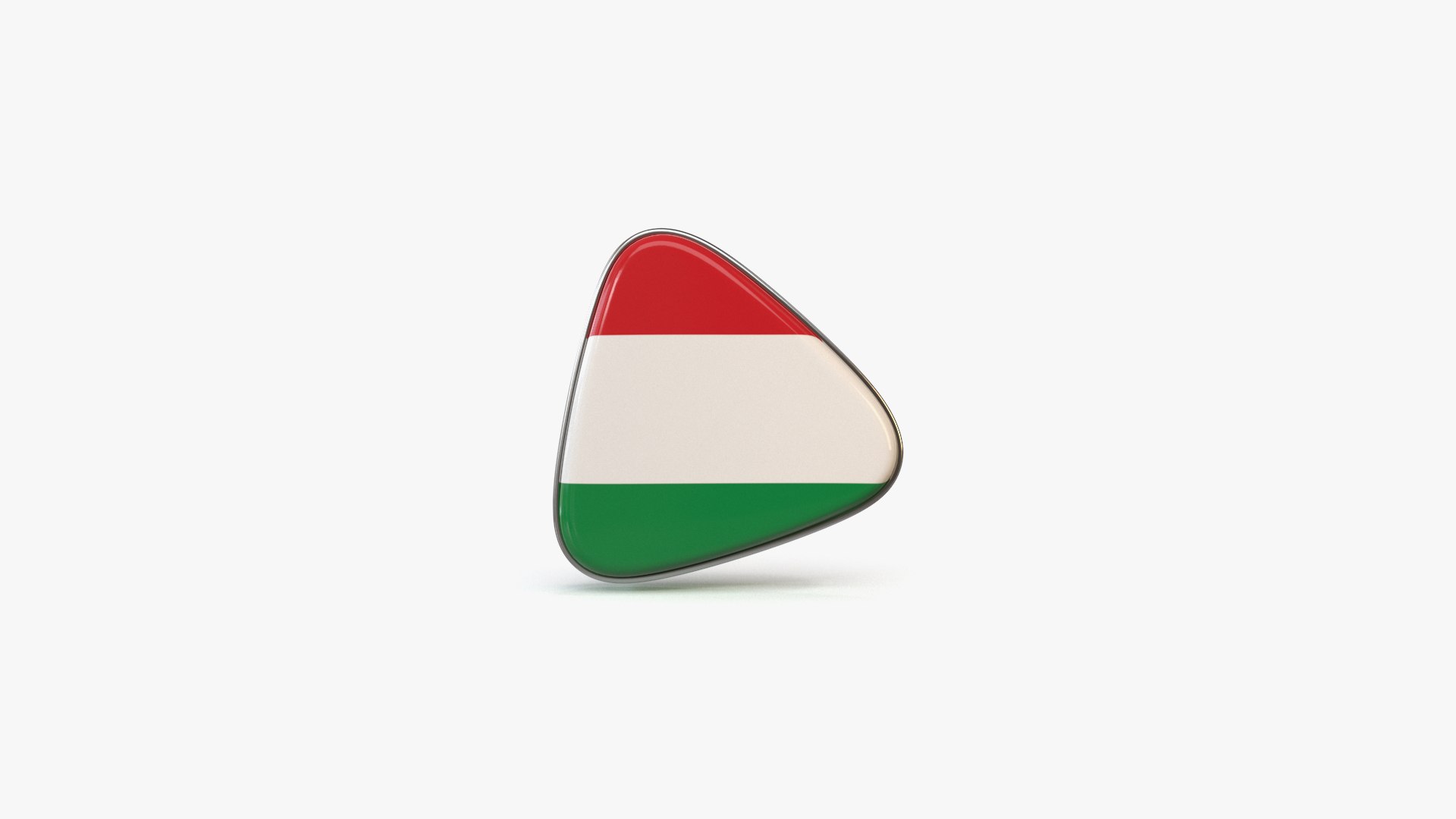modelo 3d Hungary Flag Icon - TurboSquid 2058939